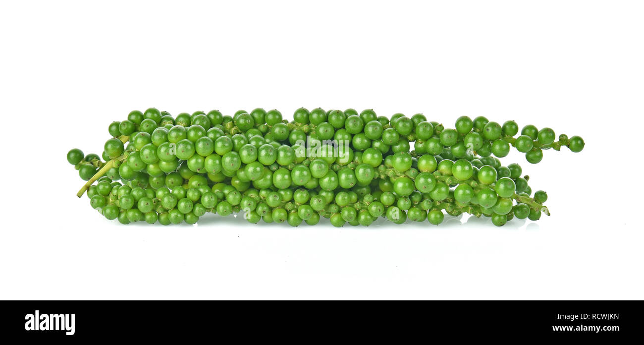 Fresh pepper isolated on white background Stock Photo - Alamy