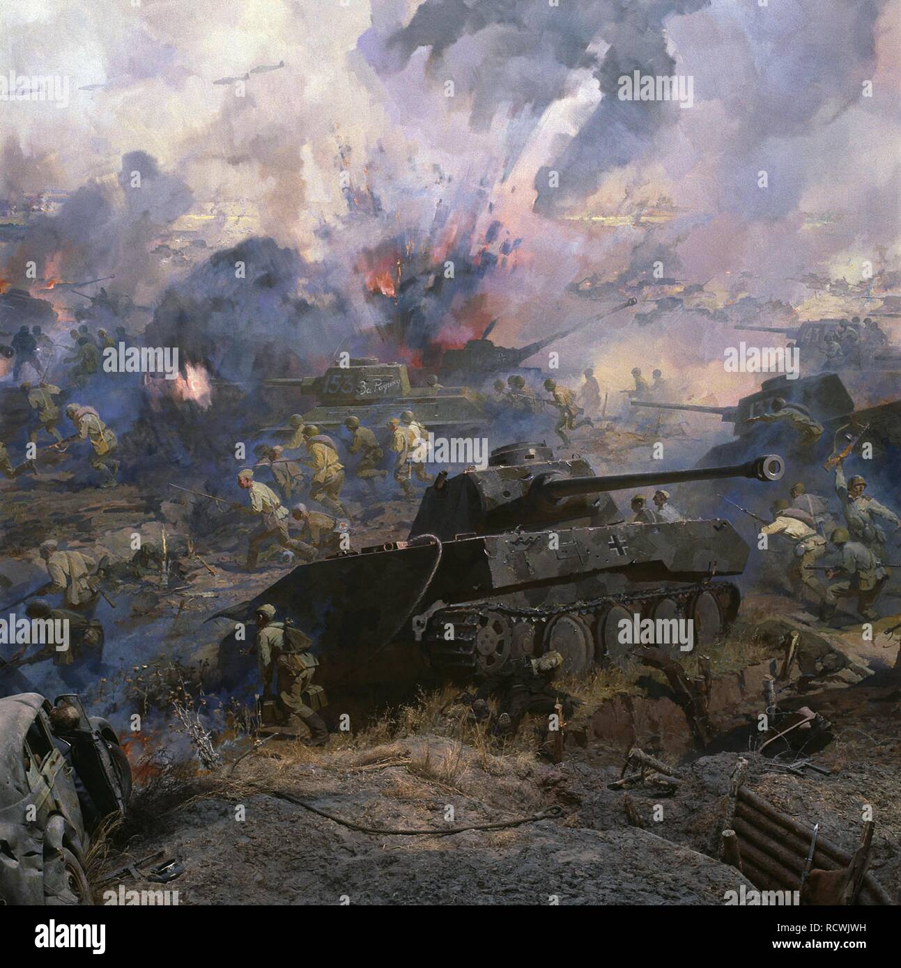 Battle of the kursk hi-res stock photography and images - Alamy