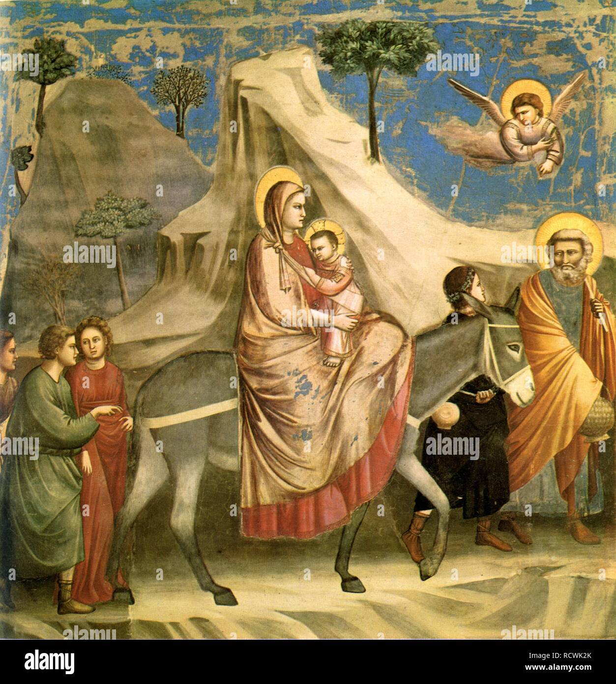 The Flight into Egypt (From the cycles of The Life of the Blessed ...