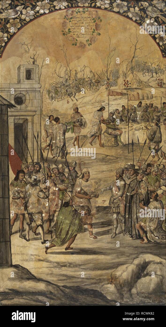 Spanish conquest mexico painting hi-res stock photography and images ...