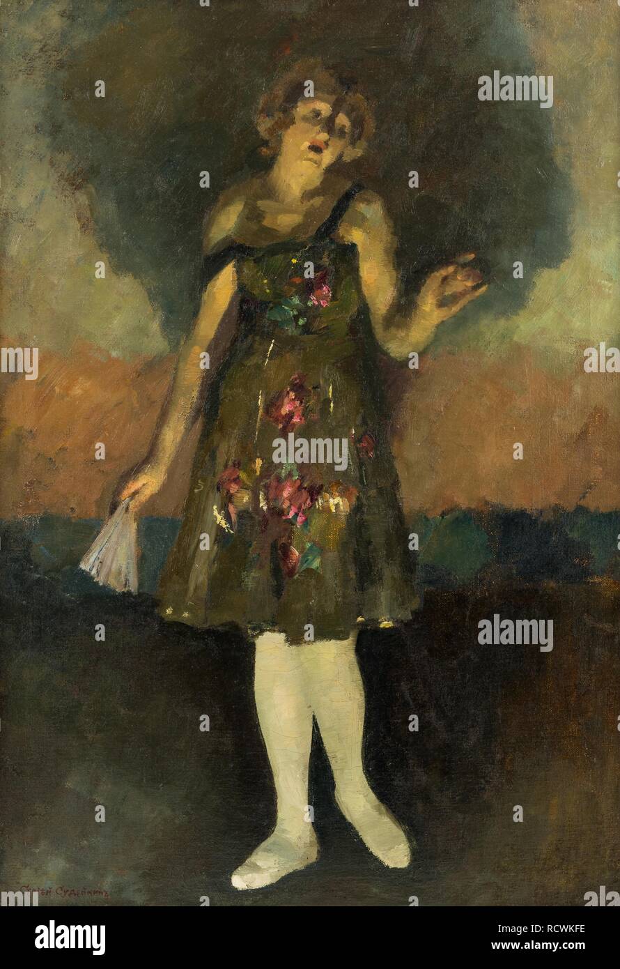 Portrait of the ballet dancer Olga Glebova-Sudeikina (1885-1945 ...