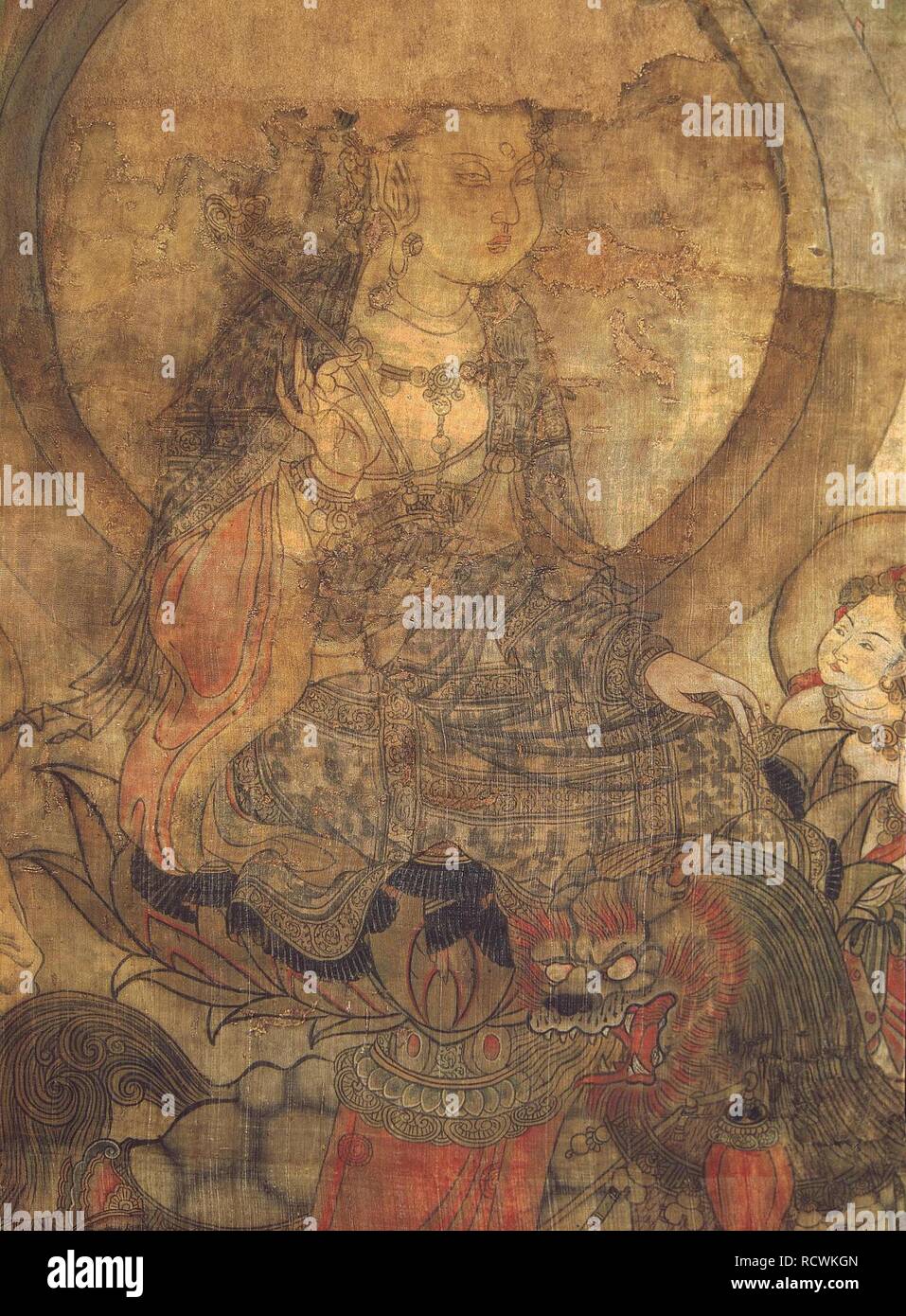 Manjushri. Museum: State Hermitage, St. Petersburg. Author: Tibetan ...