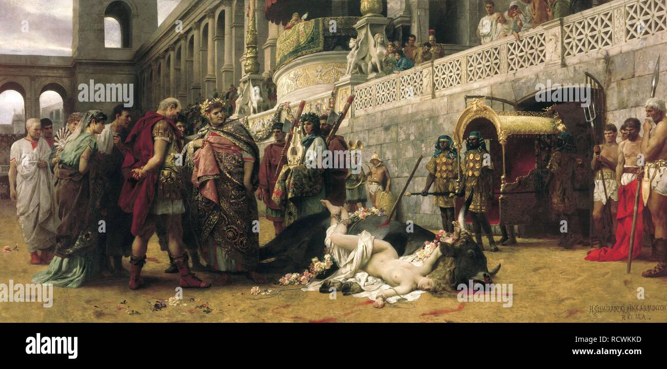 Christian persecution rome hi-res stock photography and images - Alamy