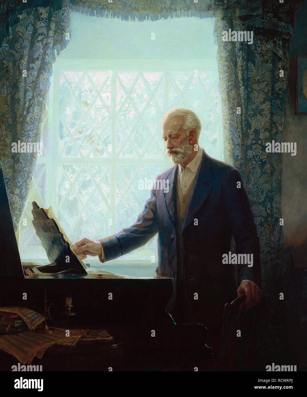 Tchaikovsky Portrait Classical Music High Resolution Stock Photography ...