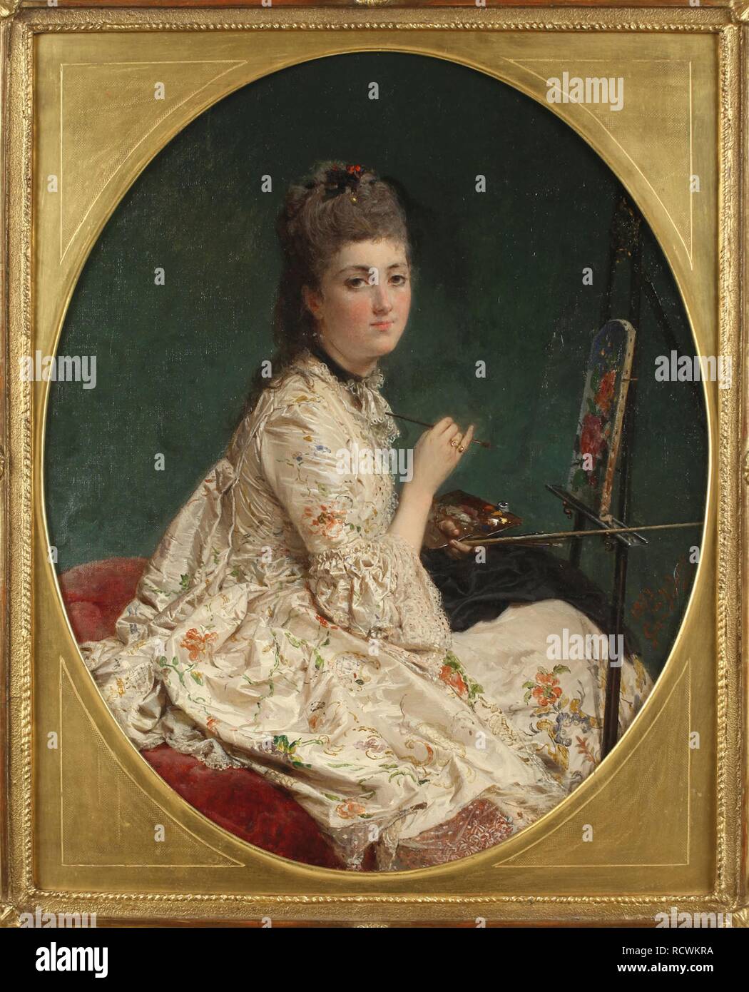 The painter. Museum: PRIVATE COLLECTION. Author: INDUNO, GEROLAMO Stock ...