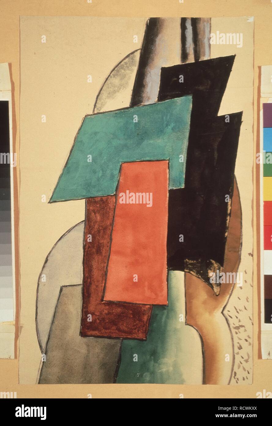 Architectonic Painting. Museum: State Tretyakov Gallery, Moscow. Author ...