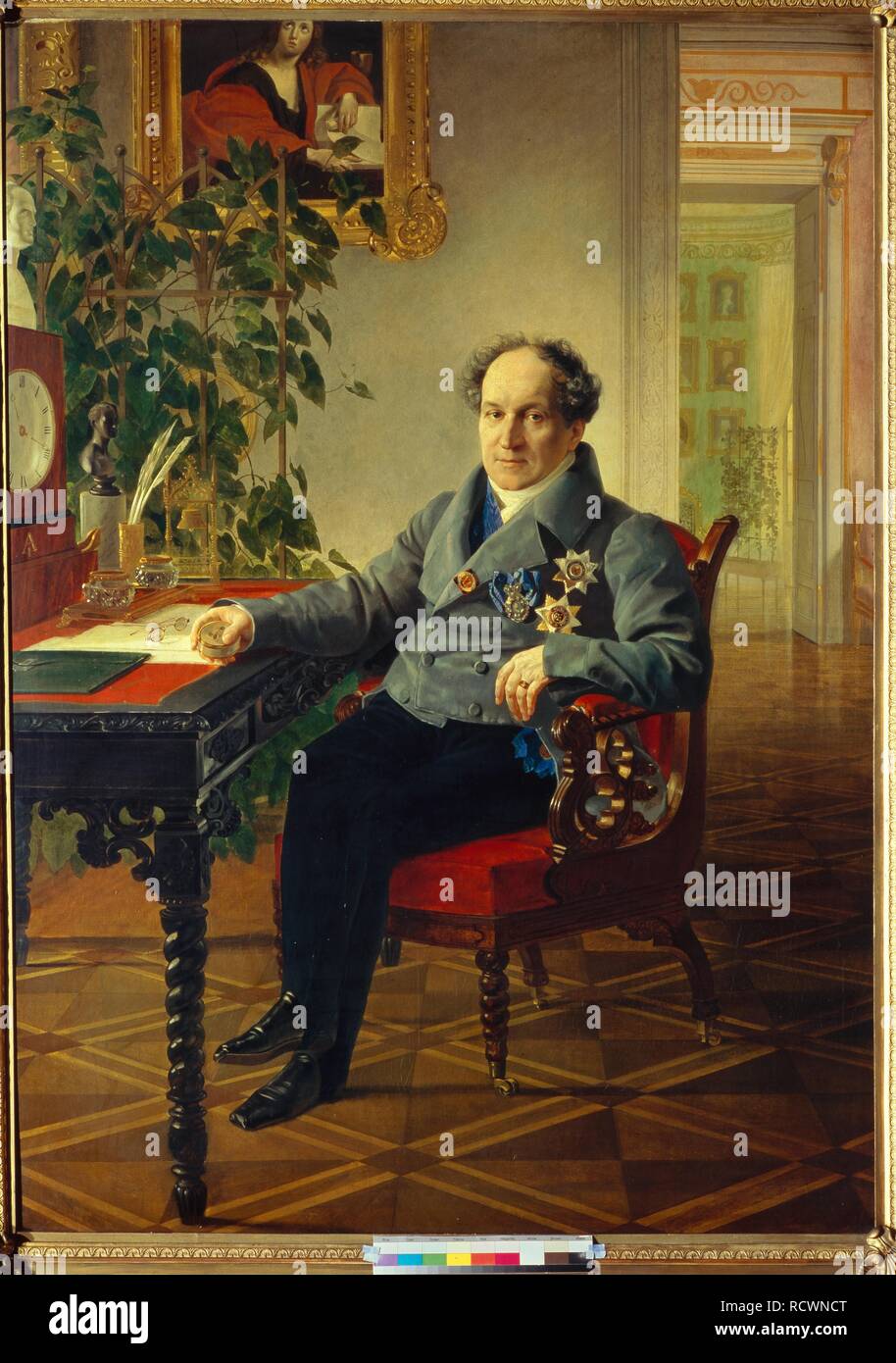 Portrait of Prince Alexander Nikolayevich Golitsyn (1773-1844). Museum ...