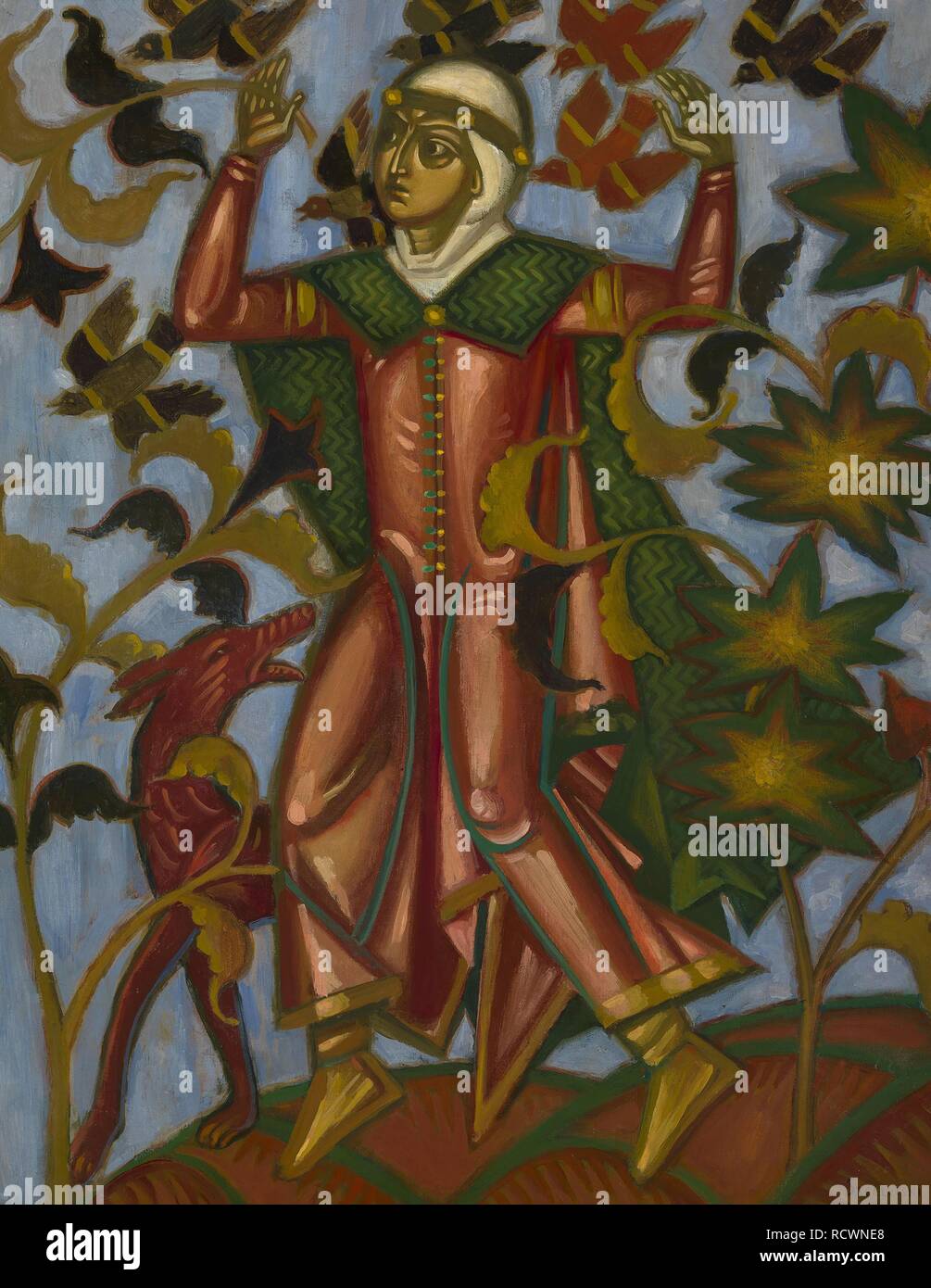 Fairy tale. Museum: PRIVATE COLLECTION. Author: Stelletsky, Dmitri ...