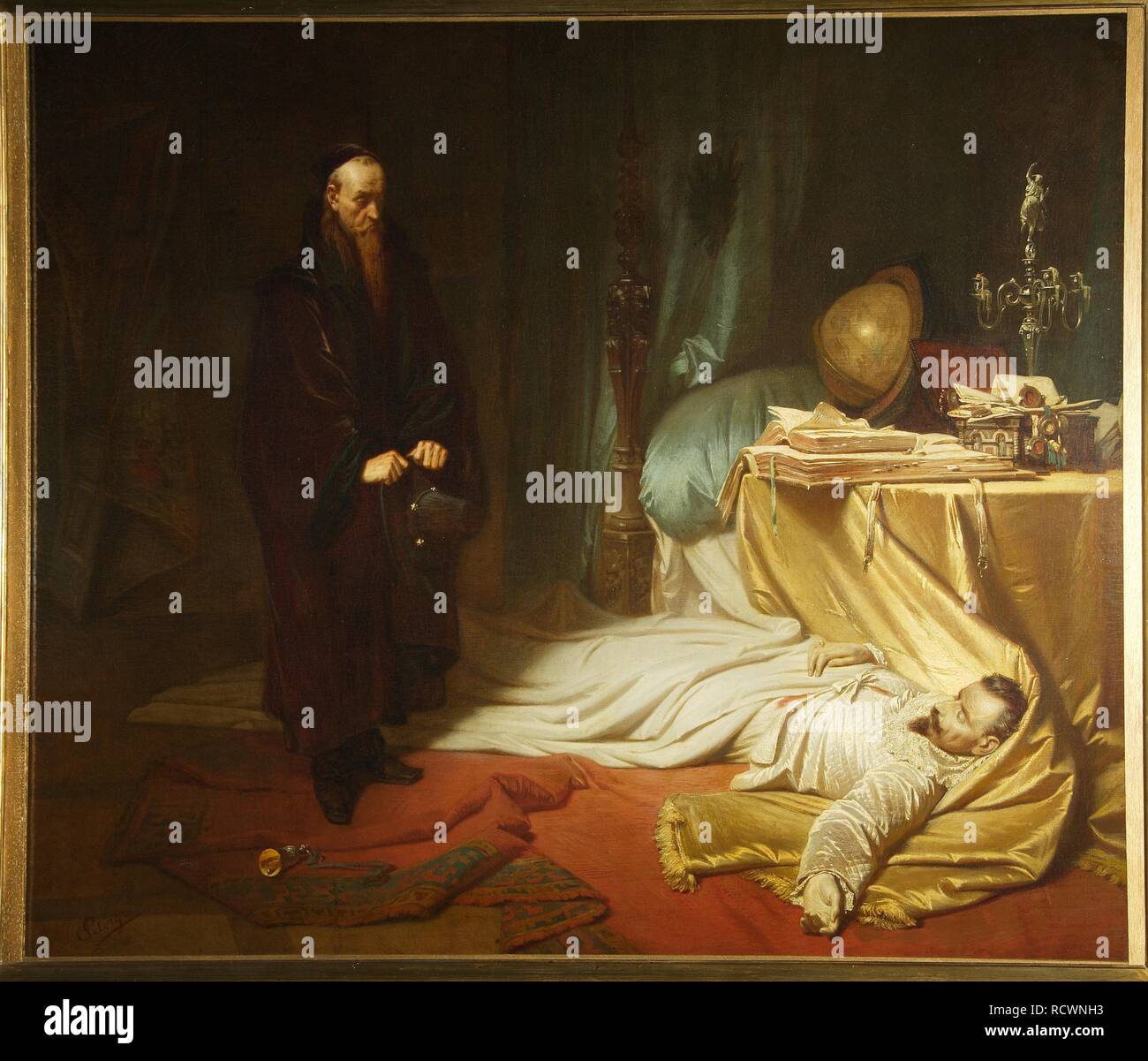 Seni at the Dead Body of Wallenstein. Museum: Neue Pinakothek, Munich ...