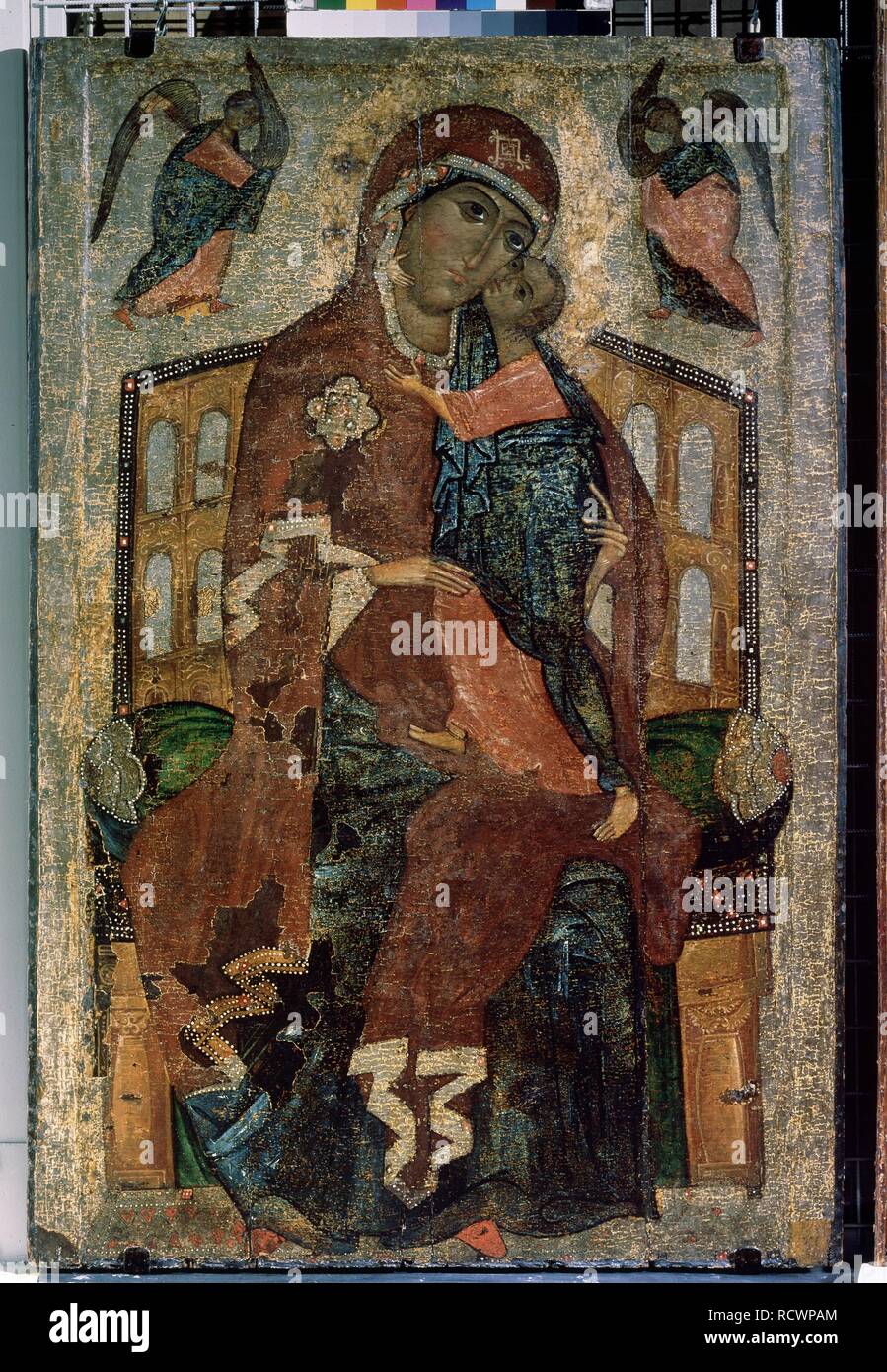 The Virgin of the Tolga (Called Tolgskaya I). Museum: State Tretyakov ...