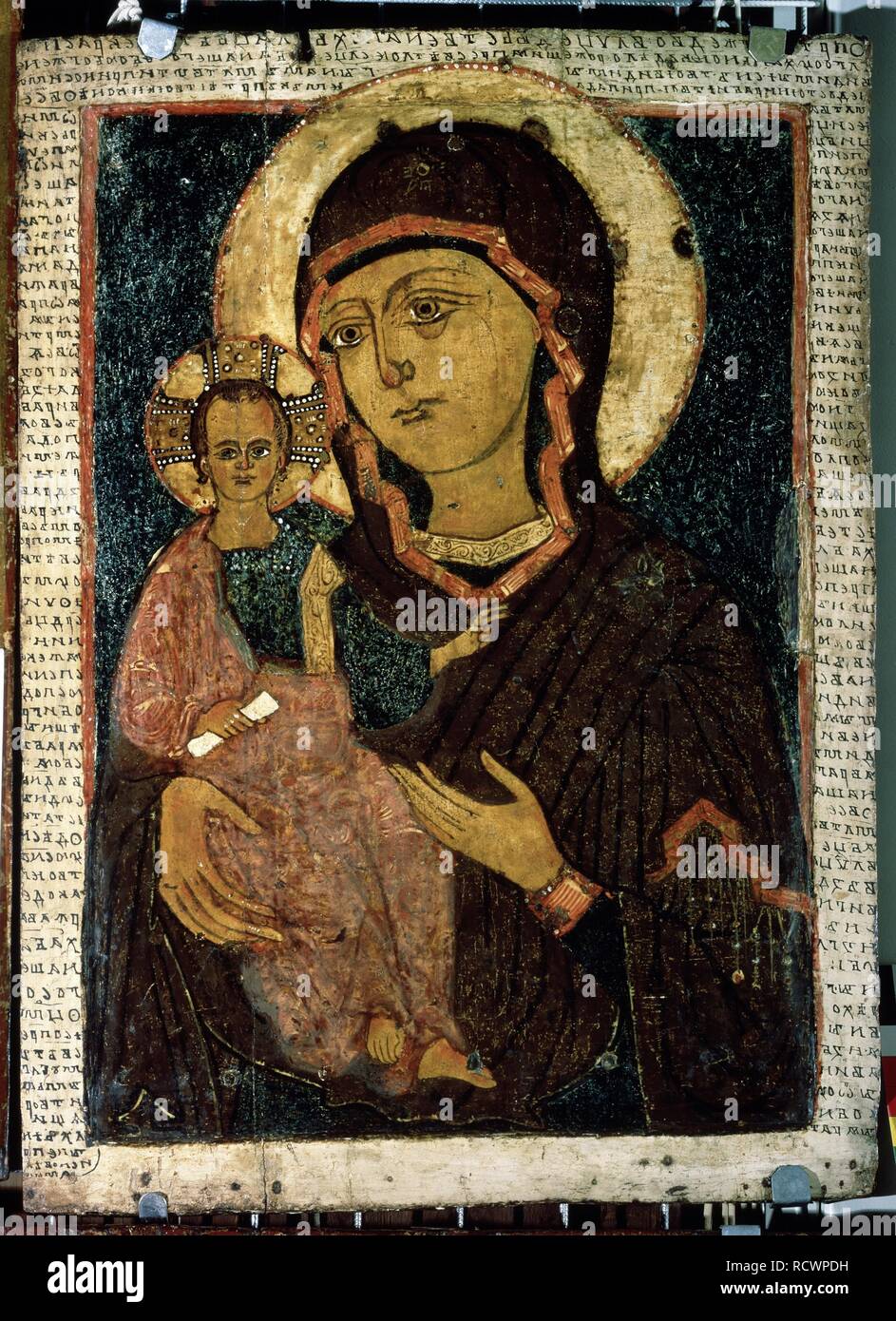 The Virgin Hodegetria. Museum: State Tretyakov Gallery, Moscow. Author ...