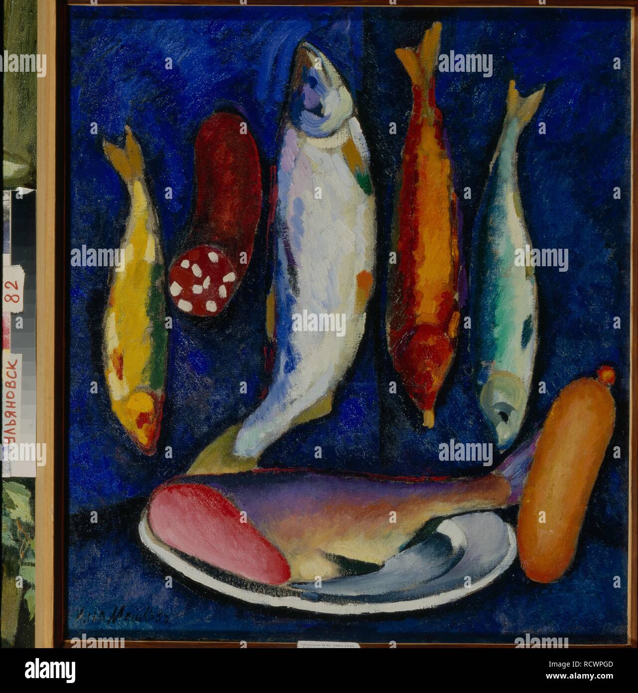 Fish and Sausage. Museum: Regional Art Museum, Simbirsk. Author ...