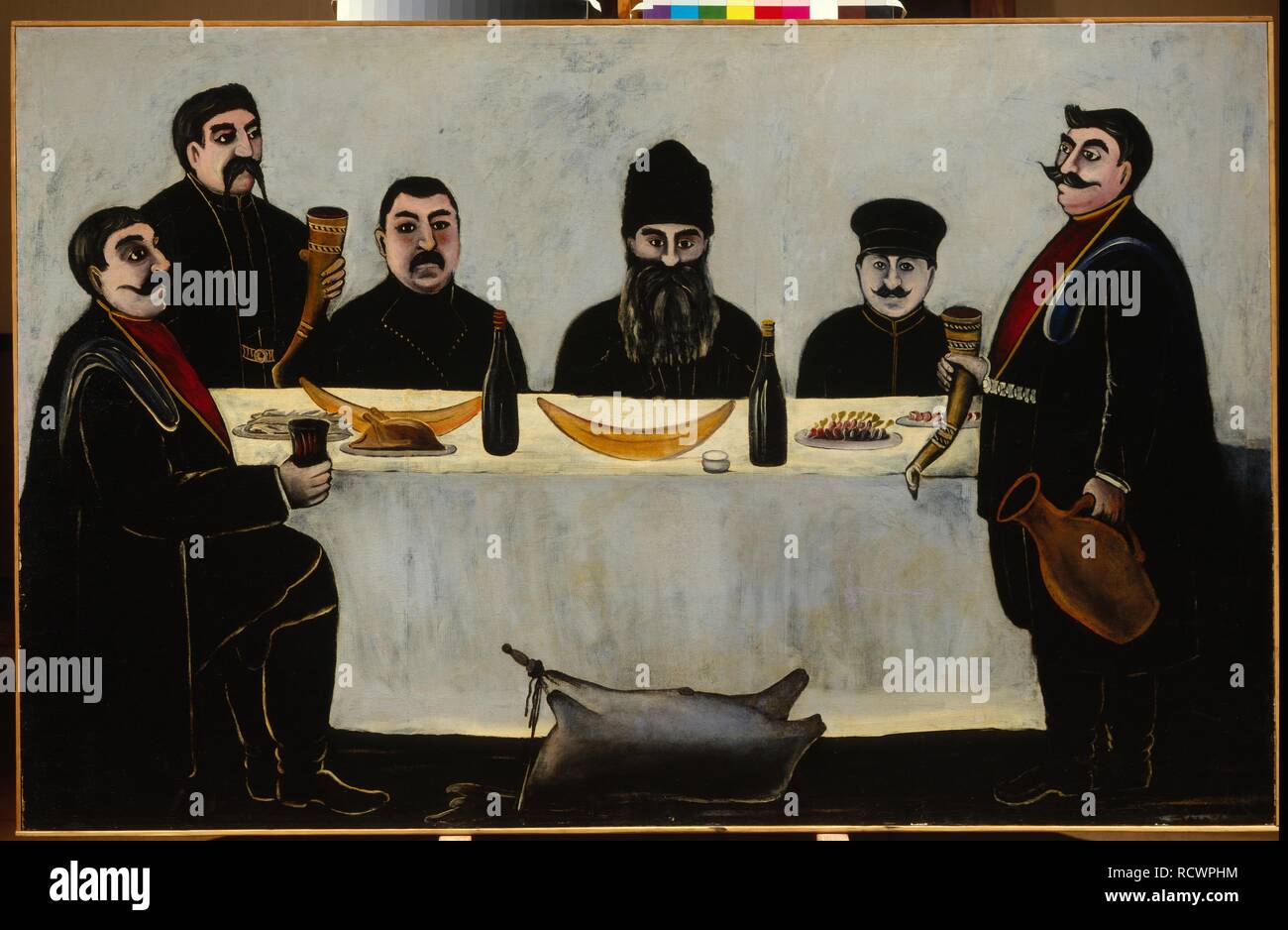 Six Princes (Feast). Museum: State Oriental Art Museum, Moscow. Author ...