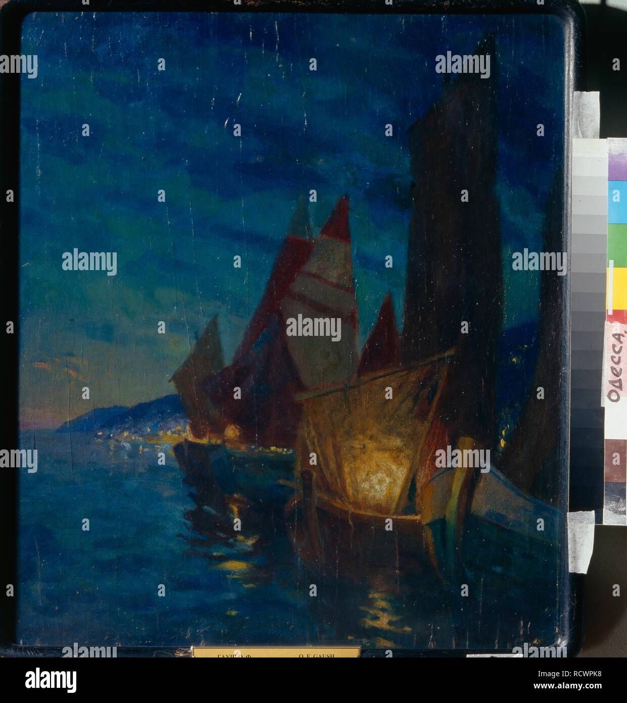 Sails at Night. Museum: State Art Museum, Odessa. Author: Gaush ...