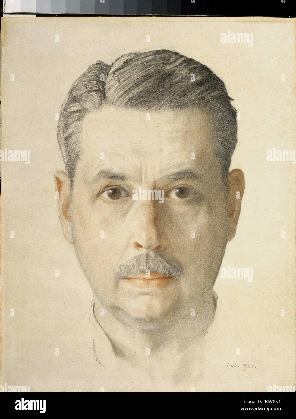 Self-portrait. Museum: Museum of Private Collections in A. Pushkin ...
