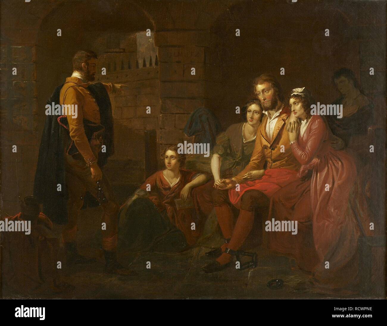 Lafayette in Prison at Olmütz. Museum: PRIVATE COLLECTION. Author ...