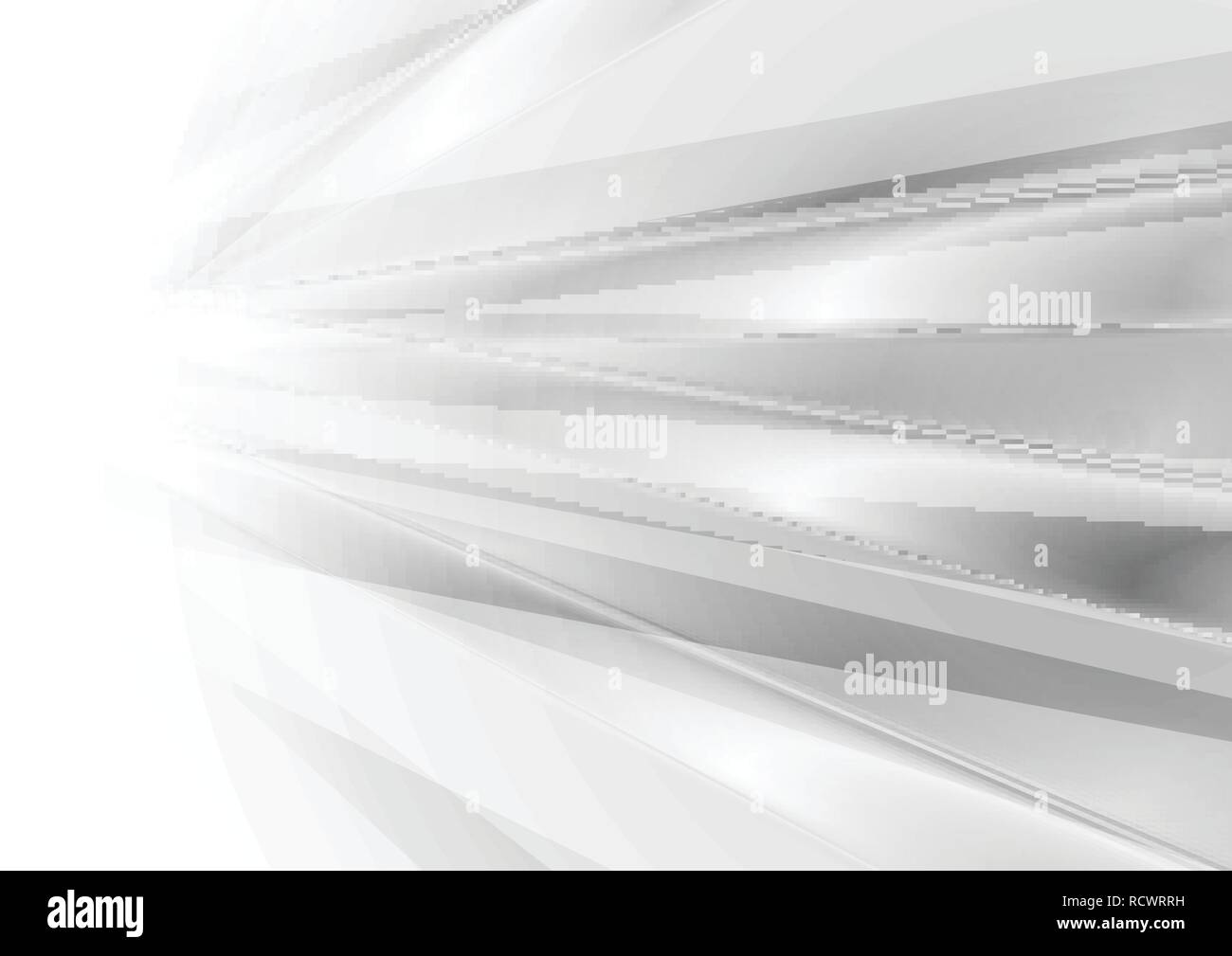 Abstract grey glossy stripes vector modern background Stock Vector ...