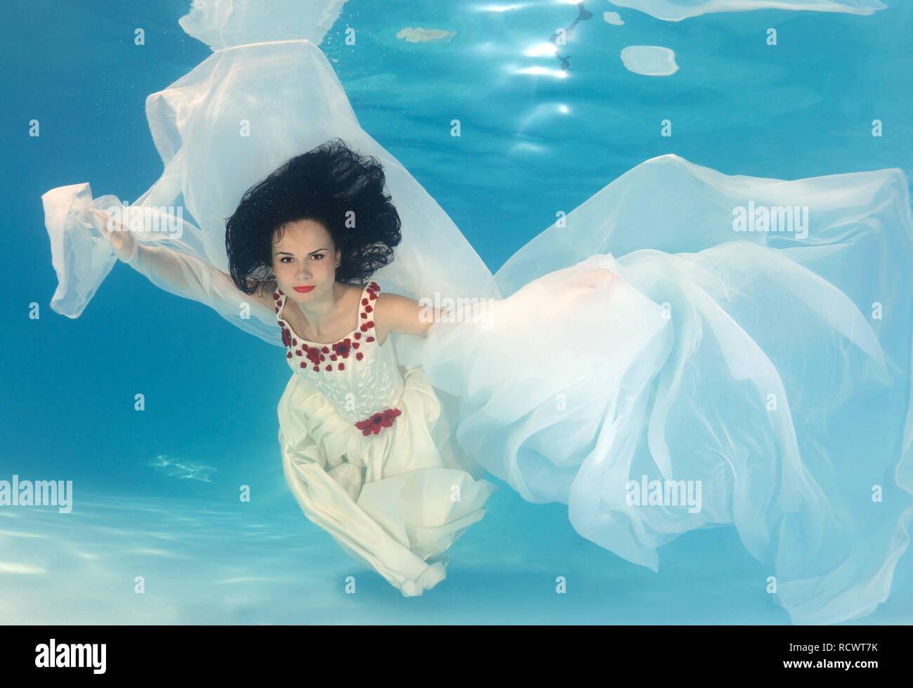 Person Underwater Art