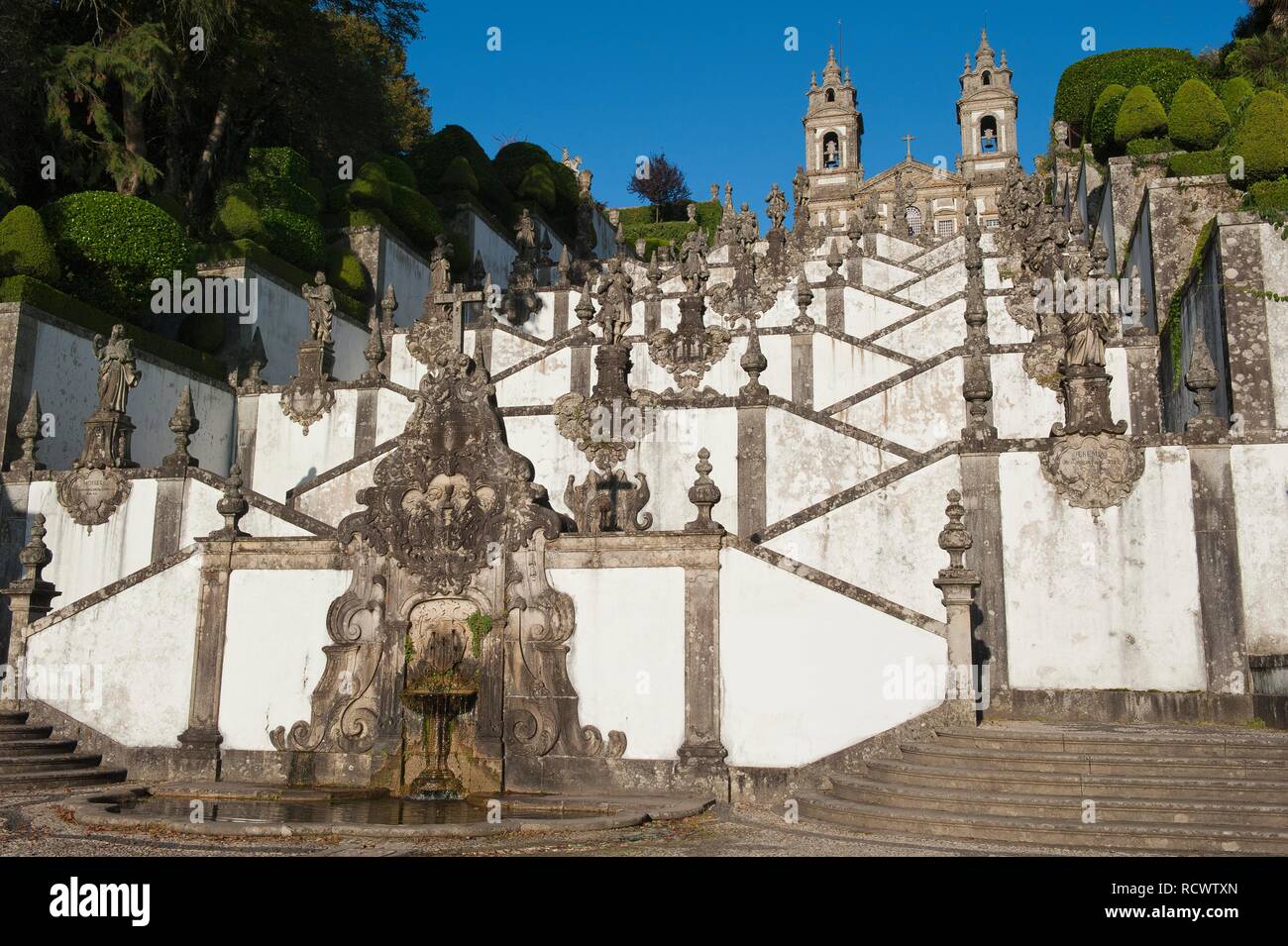 Baroque stairs hi-res stock photography and images - Alamy