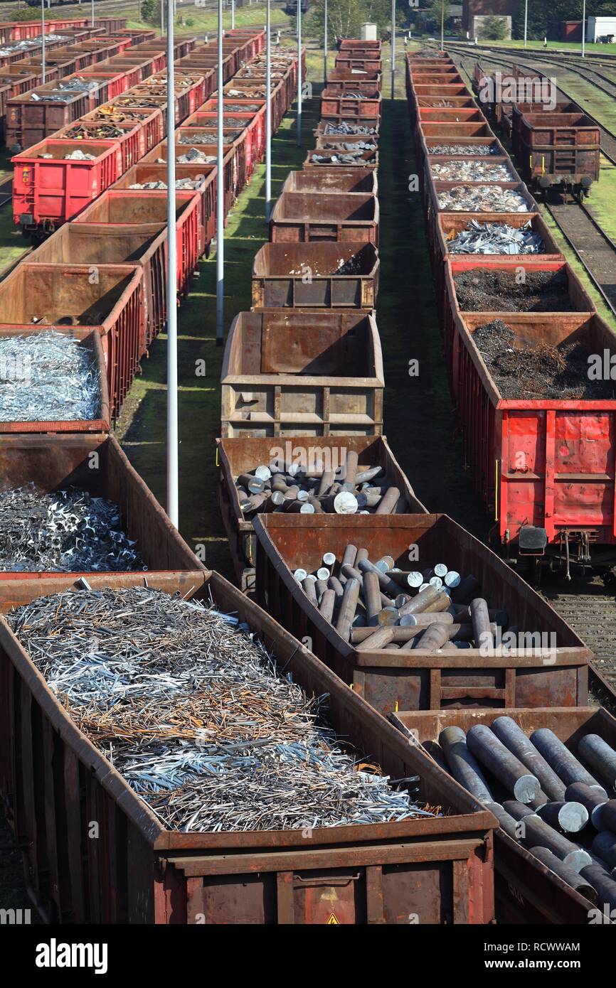 German railways freight wagons hi-res stock photography and images - Alamy