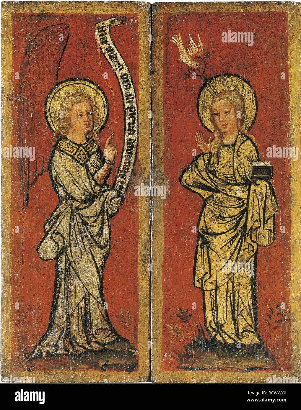 The Annunciation. Triptych of The Holy Face. Museum: Thyssen-Bornemisza ...