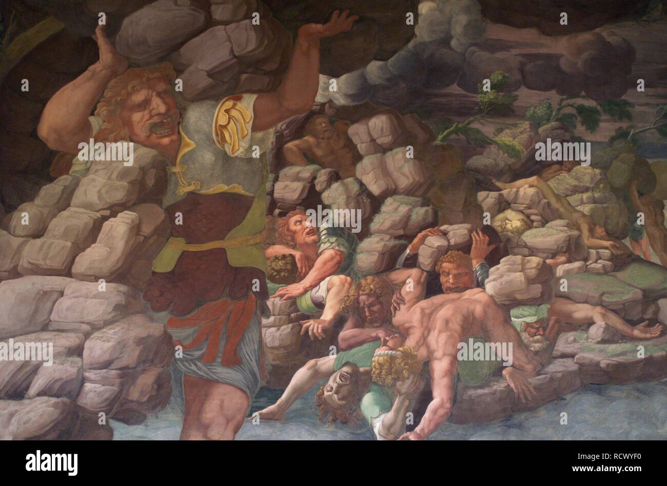 Fall Of Giants Painting