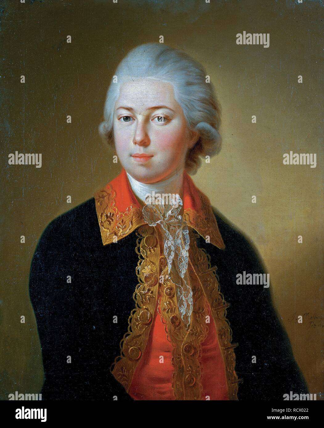 Portrait of Count Mikhail Alexandrovich Golitsyn (1760-1804). Museum ...