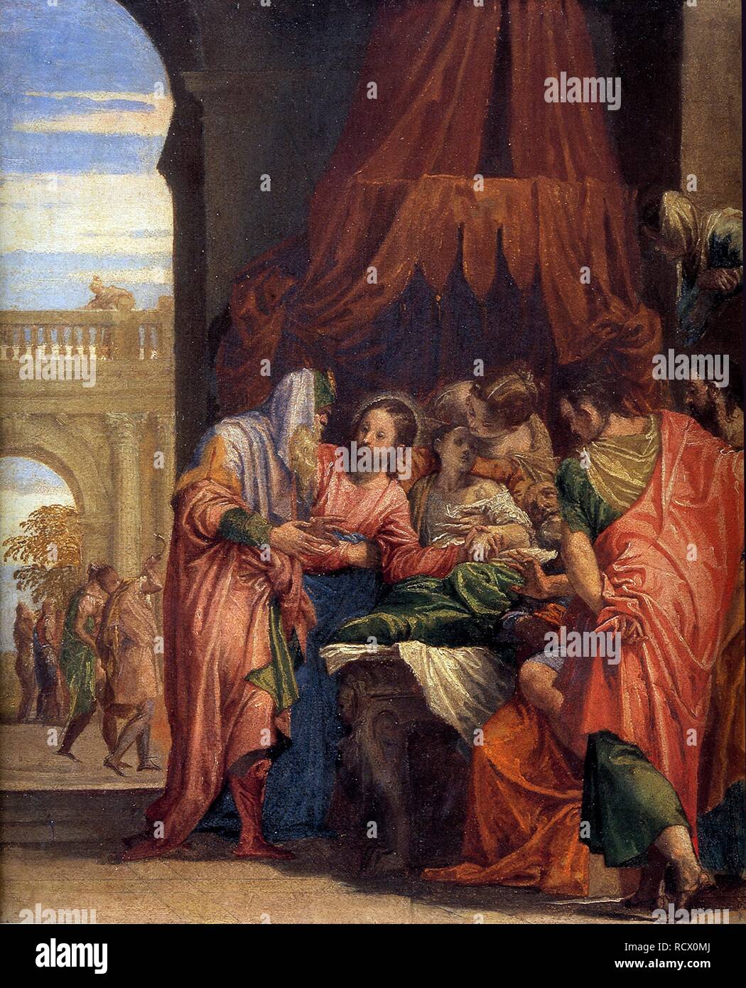 Raising of jairus daughter by jesus hi-res stock photography and images ...