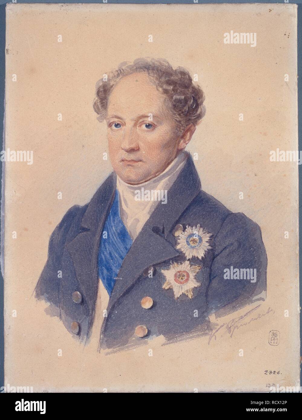 Portrait of Prince Alexander Nikolayevich Golitsyn (1773-1844). Museum ...