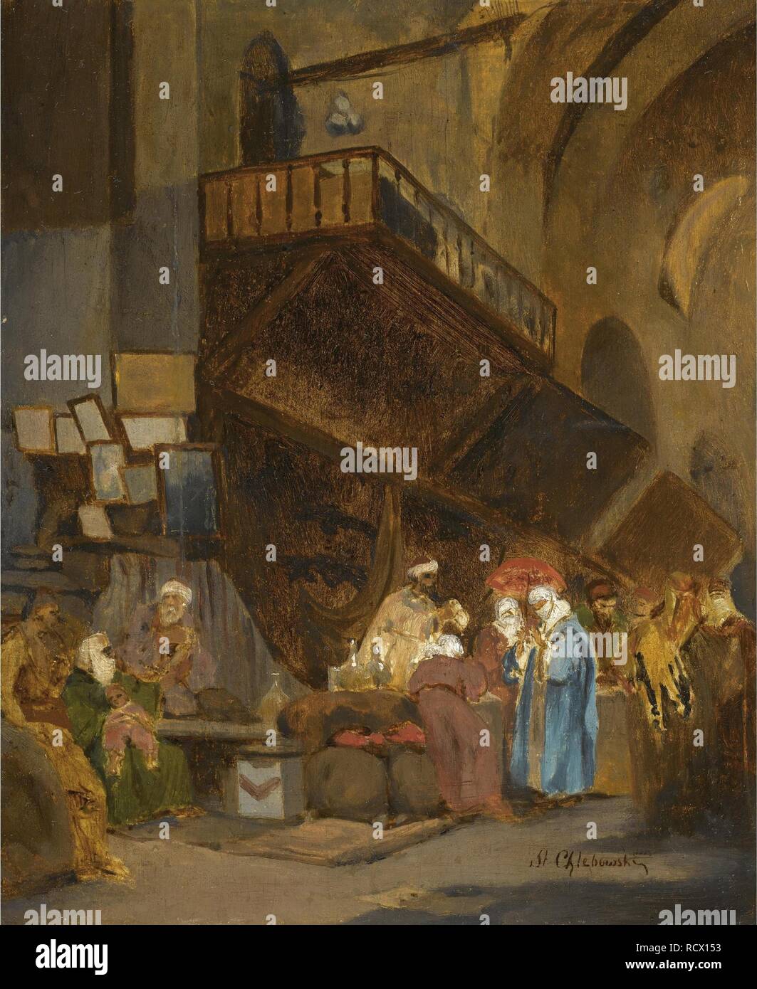 Bazaar in constantinople hi-res stock photography and images - Alamy