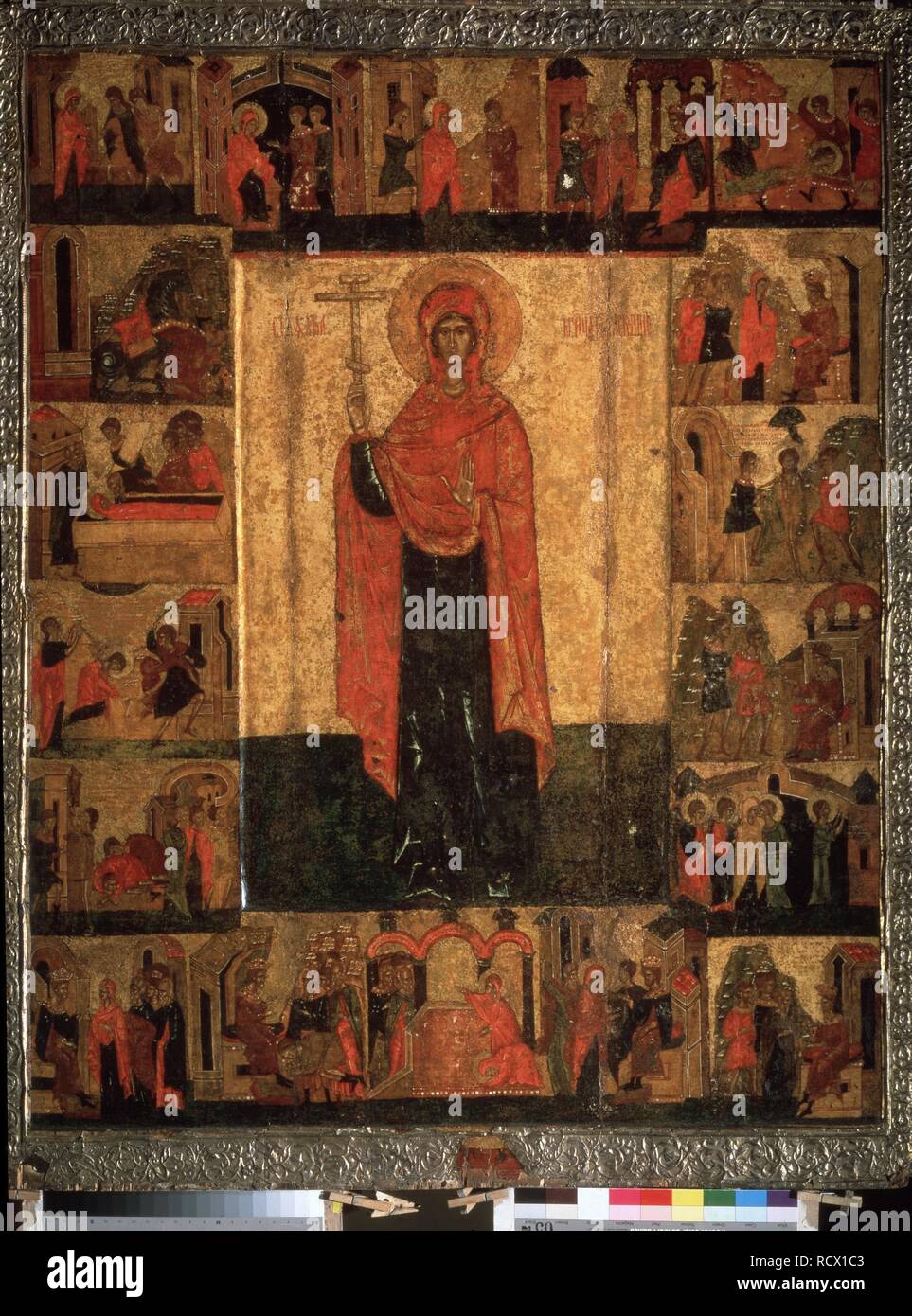 Saint Paraskeva Pyatnitsa with Scenes from Her Life. Museum: State ...