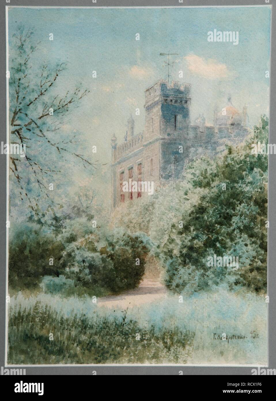 The Vorontsovsky Palace. Crimea. Museum: Museum of Architecture and Art ...