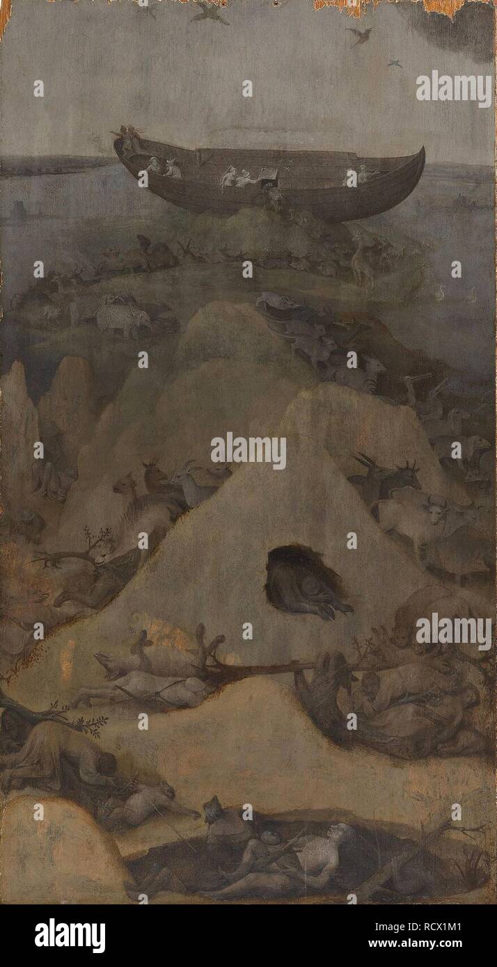 The Noah's Ark on Mount Ararat. Detail. Museum: Museum Boijmans Van ...