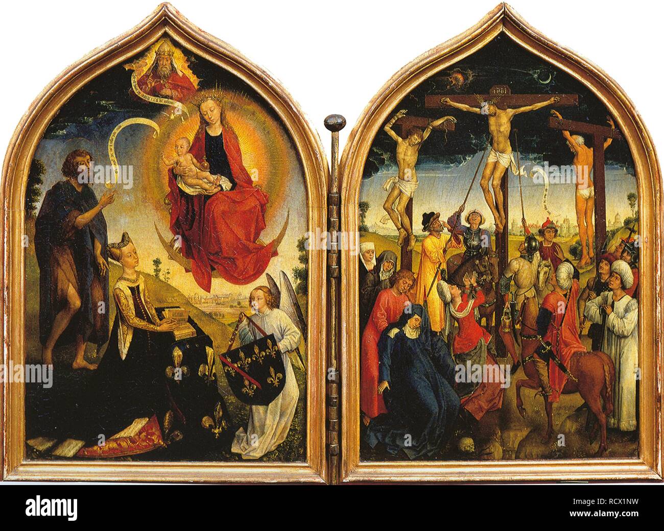 Rogier van der weyden the crucifixion hi-res stock photography and images - Alamy