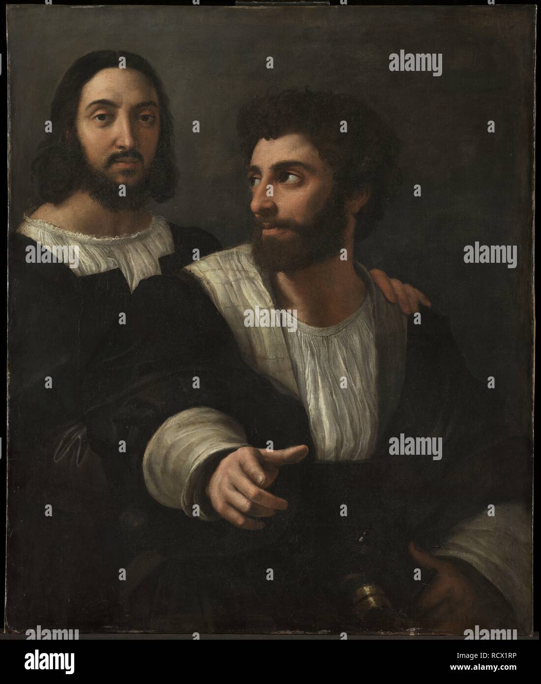 Self-Portrait with a Friend (Double Portrait). Museum: Musee du Louvre ...