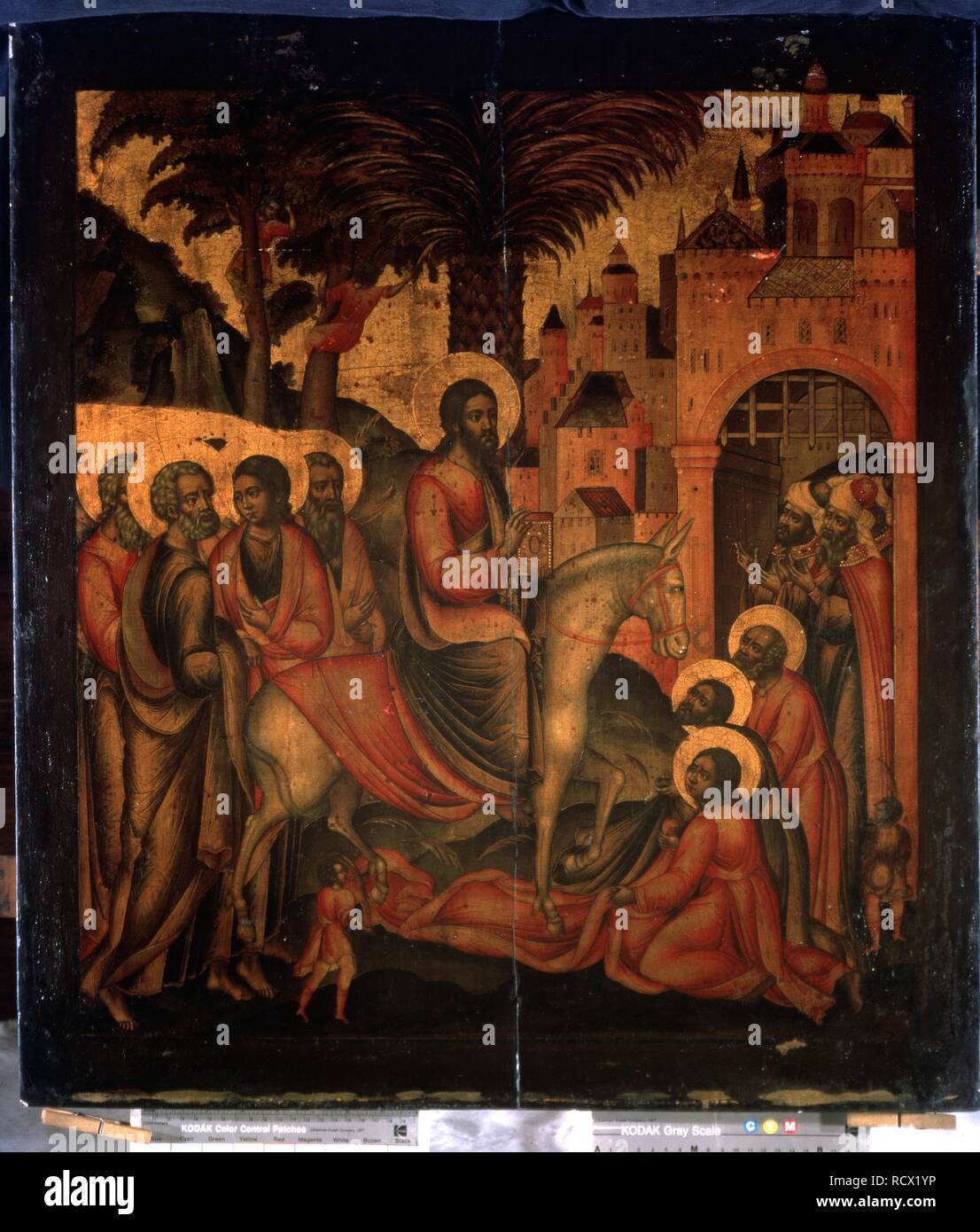 The Entry of Christ into Jerusalem. Museum: State United Museum Centre ...