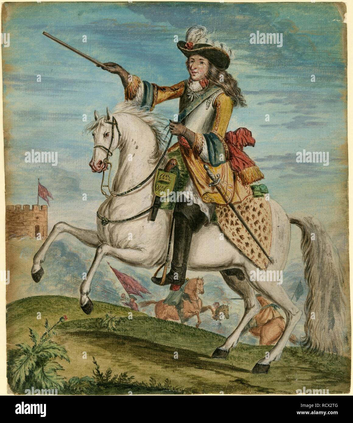 Portrait of William III of England (1650-1702). Museum: PRIVATE ...