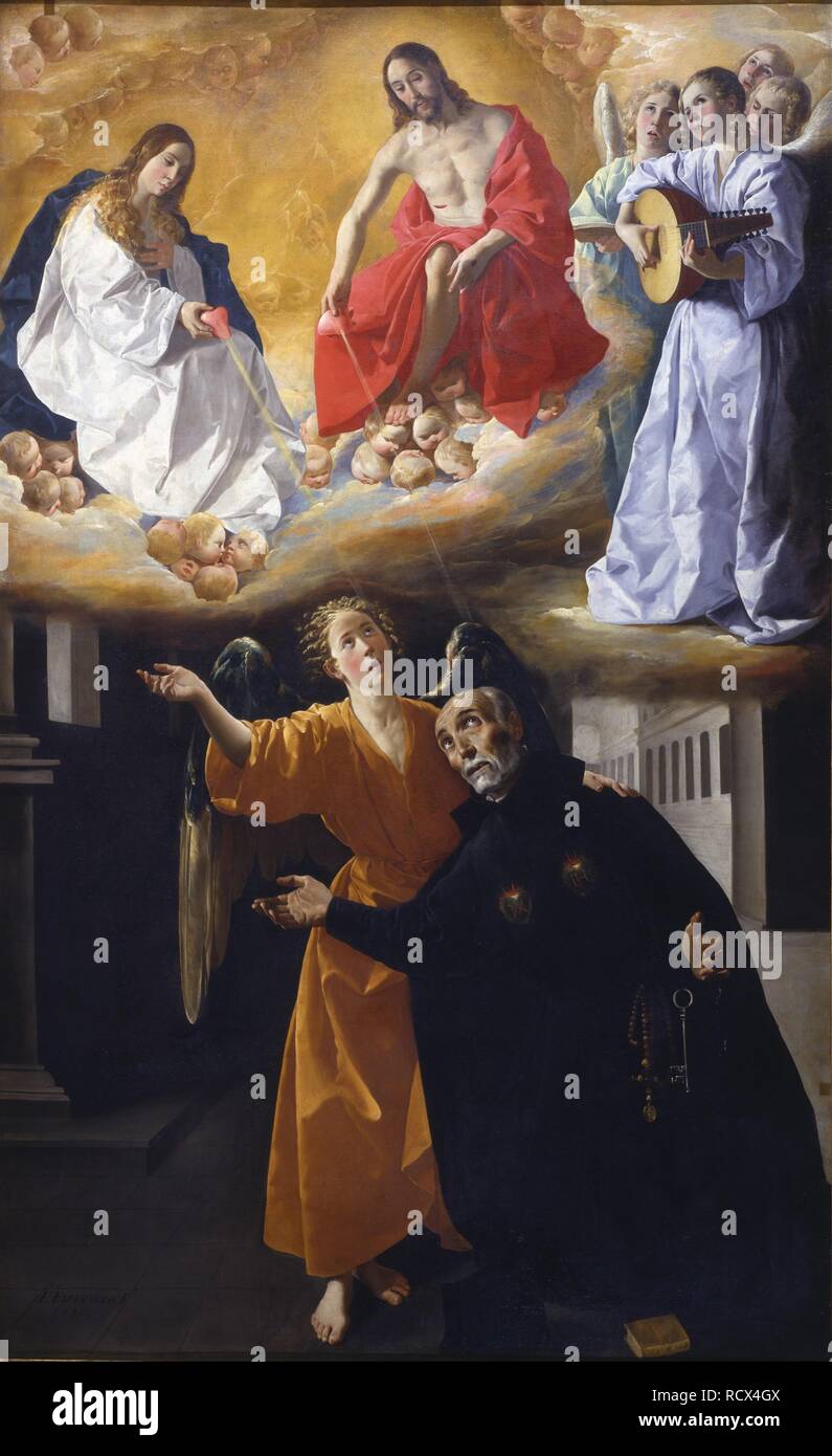 The vision of Saint Alphonsus Rodríguez. Museum: Real Academia de ...