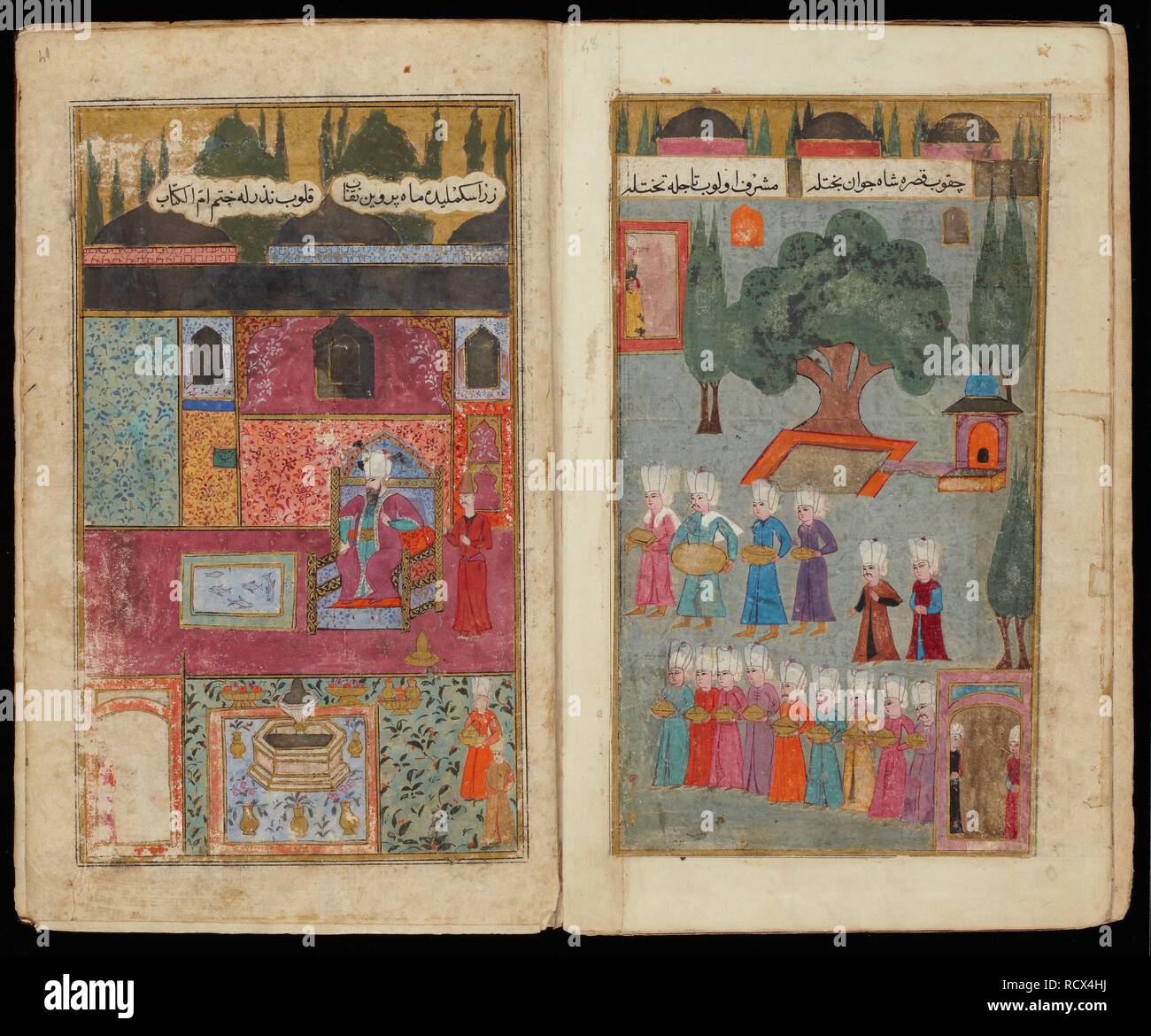 Turkish manuscript hi-res stock photography and images - Alamy