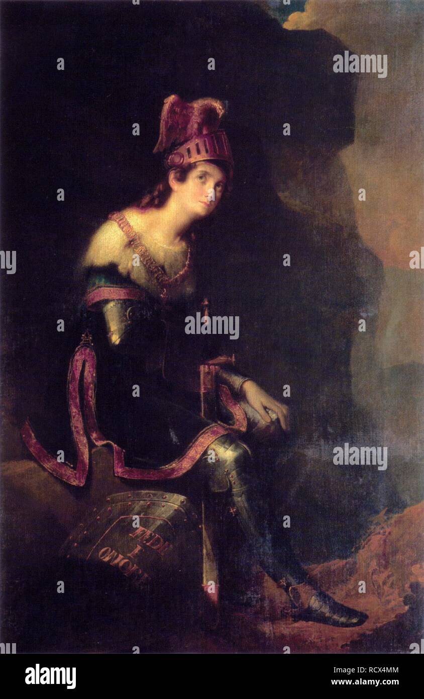 Portrait of Princess Zinaida Alexandrovna Volkonskaya (1792-1862) in ...