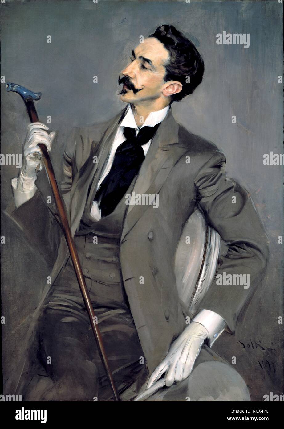 Portrait of Count Robert de Montesquiou. Museum: Musée d'Orsay, Paris ...