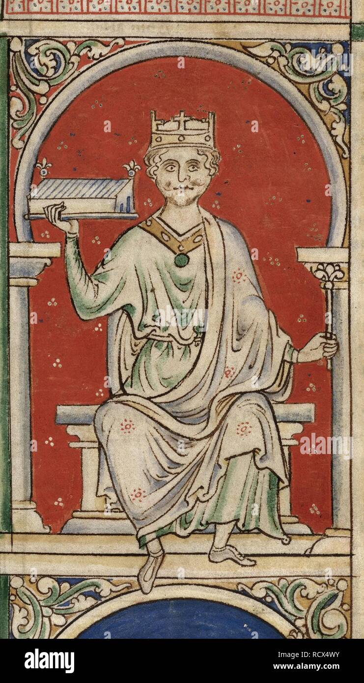 King William Rufus (From the Historia Anglorum, Chronica majora ...
