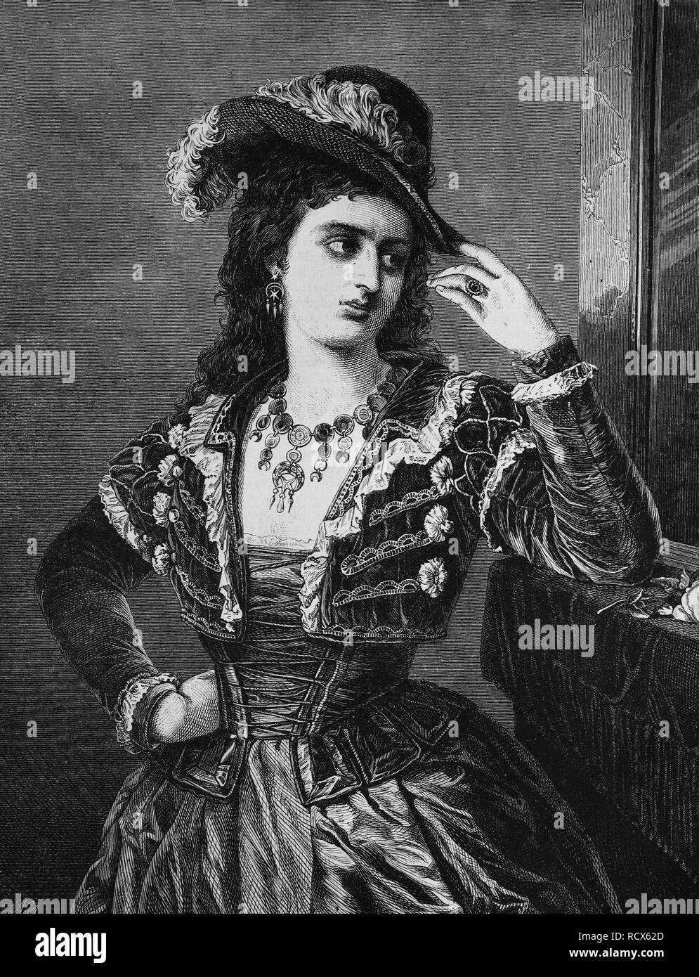 Susanna, ward and maid of Countess Almaviva, Figaro's fiancée from the ...