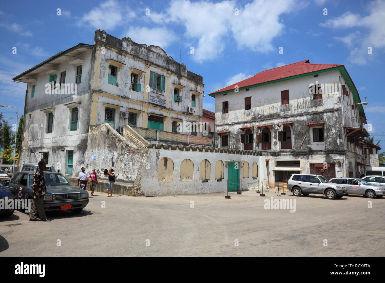 Historic town centre of Stone Town, Zanzibar, Tanzania, Africa Stock ...