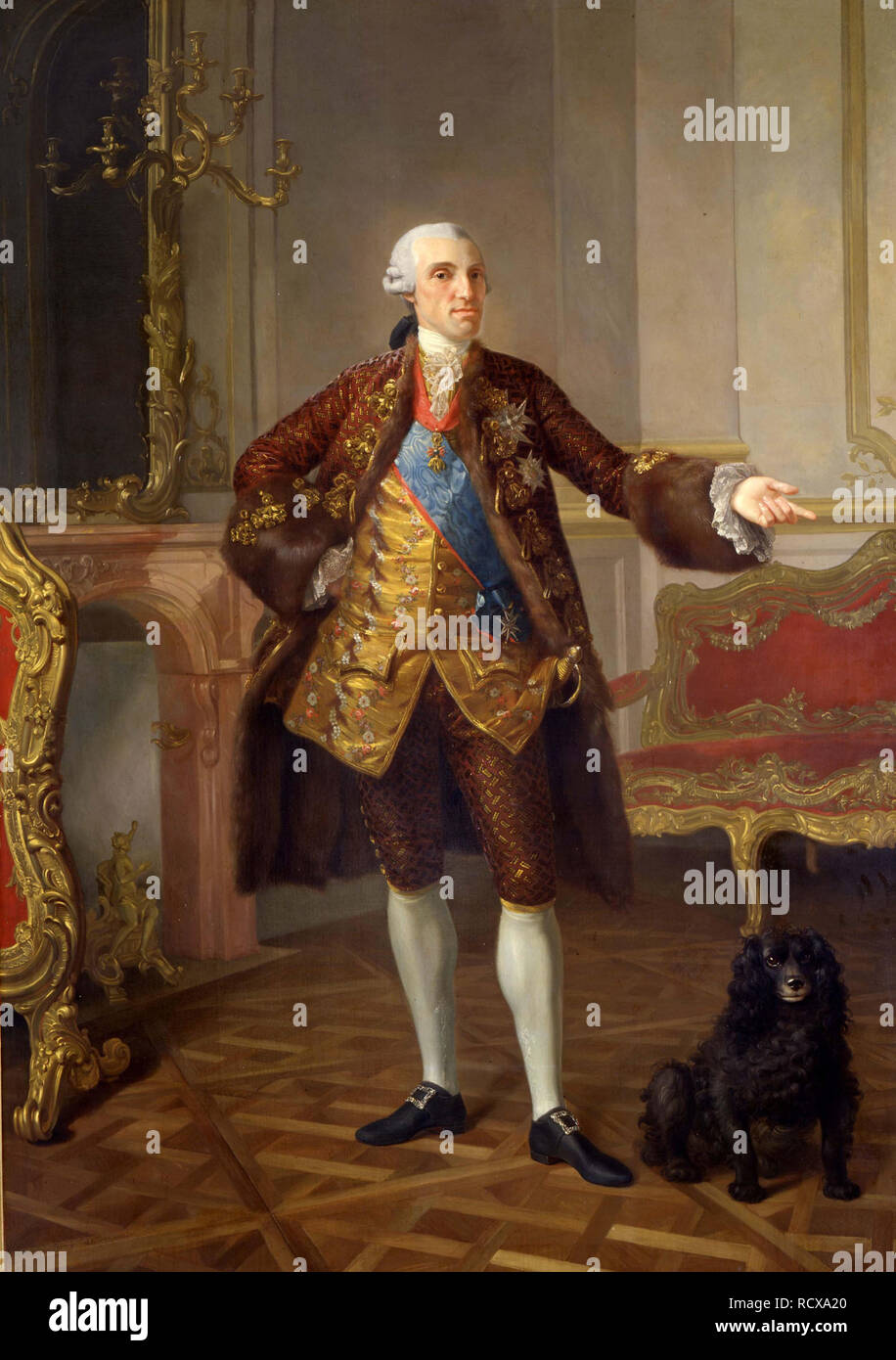 Portrait of Philip I (1720-1765), Duke of Parma. Museum: Galleria ...