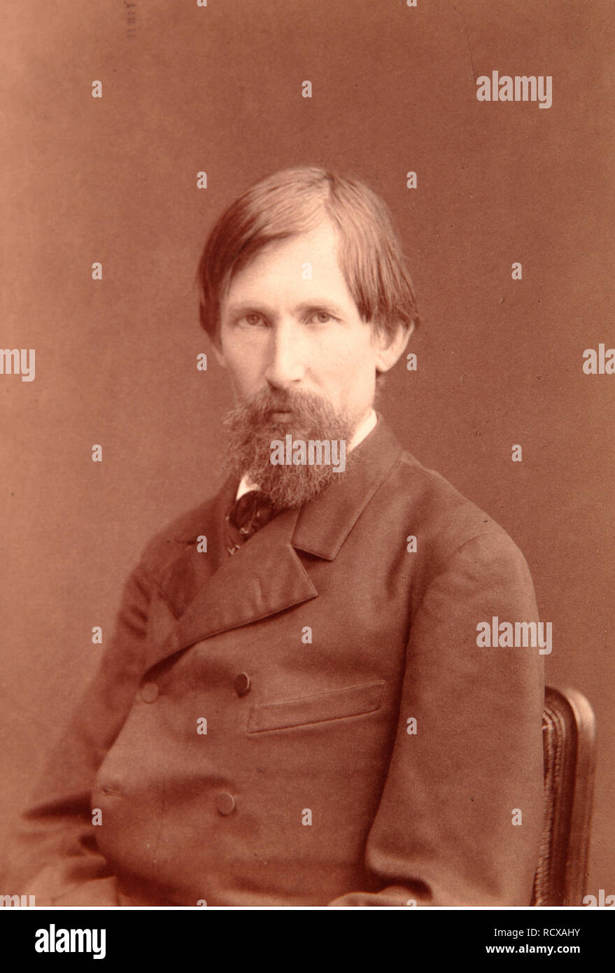 Portrait of the artist Viktor Vasnetsov (1848-1926). Museum: State ...