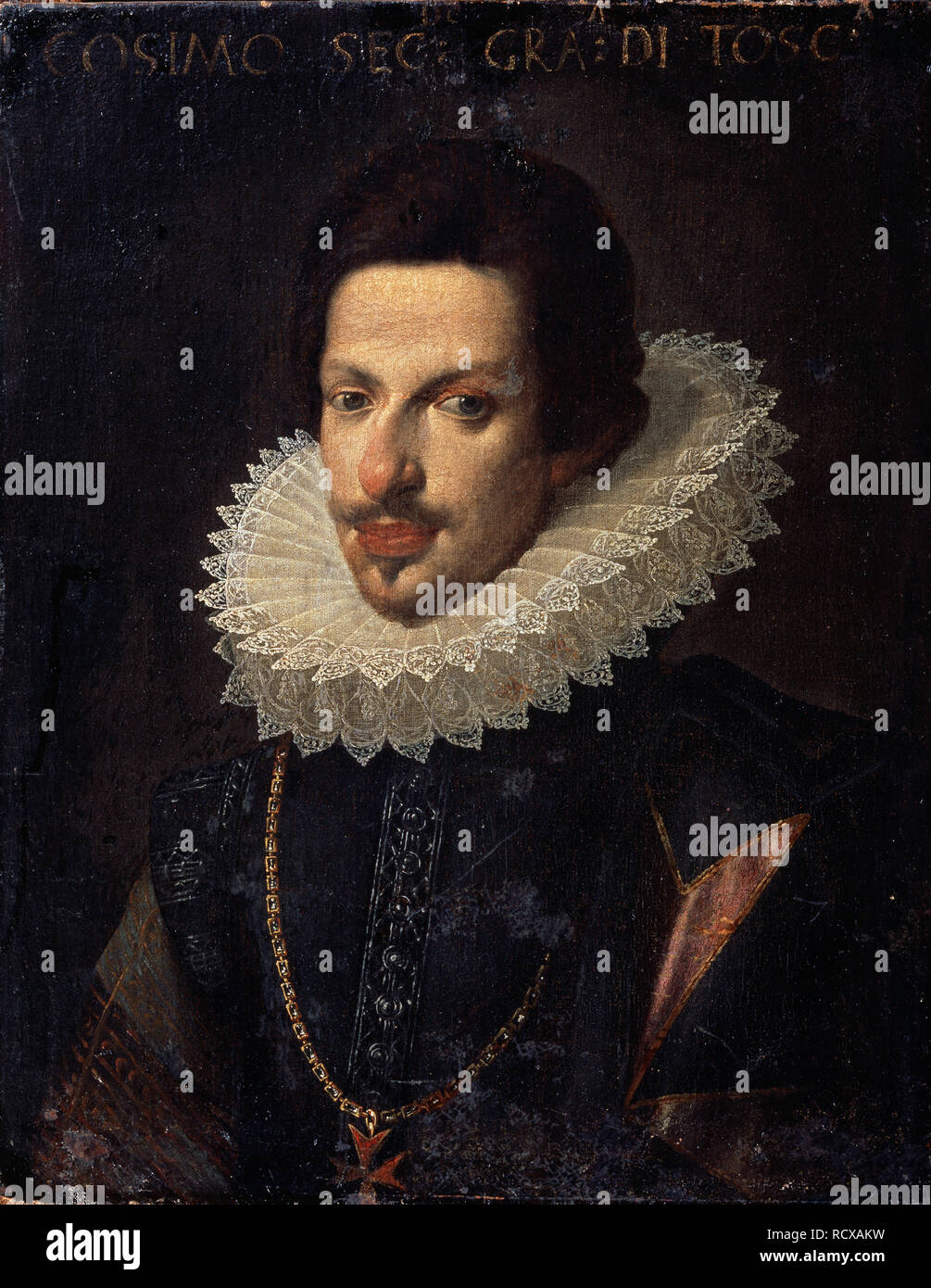 Portrait of Grand Duke of Tuscany Cosimo II de' Medici (1590-1621 ...