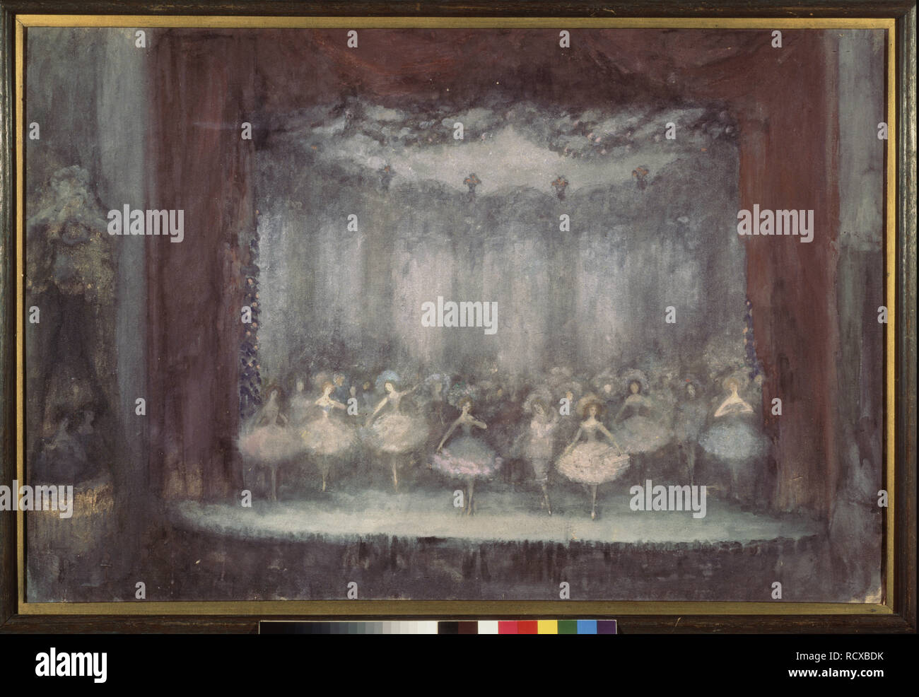 A ballet. Museum: State Tretyakov Gallery, Moscow. Author: Sapunov ...