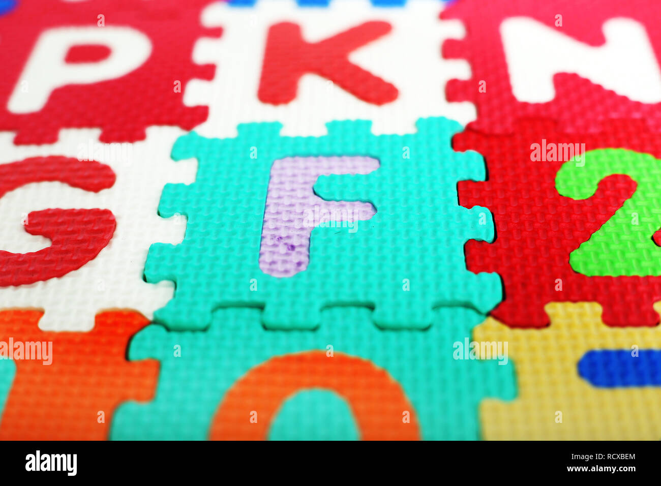 Colorful alphabet hi-res stock photography and images - Alamy