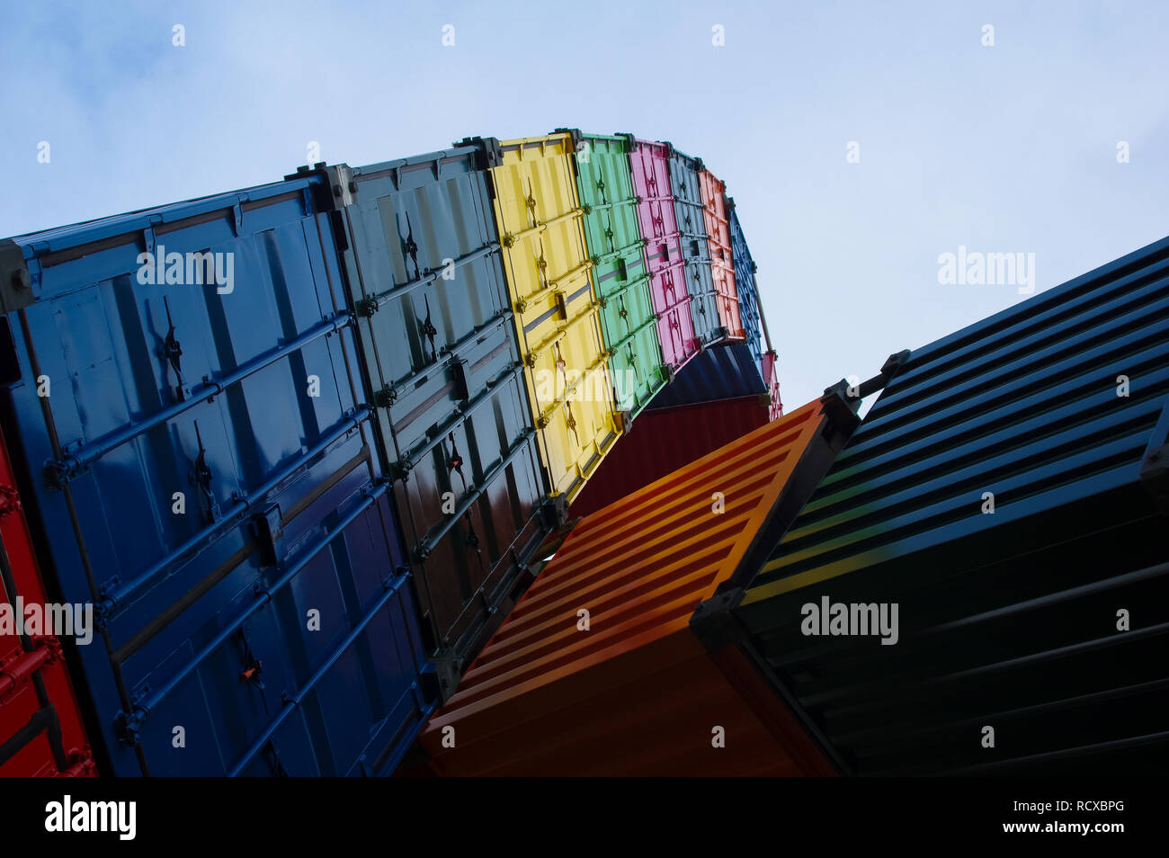 Le havre container monument hi-res stock photography and images - Alamy